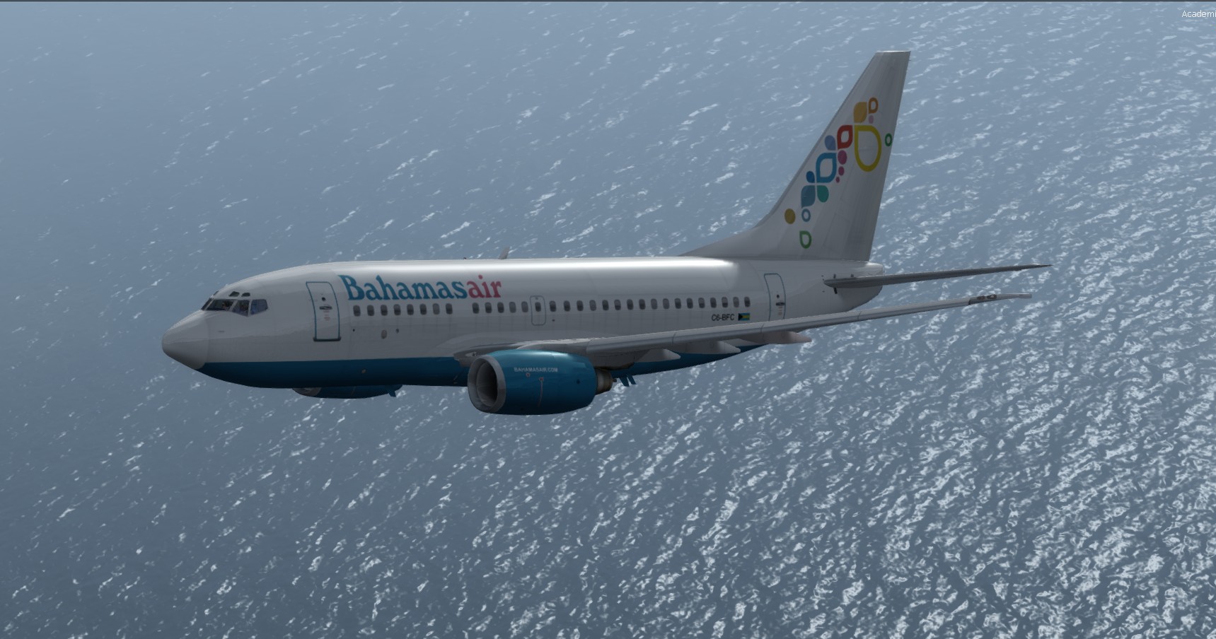 More images for FSX%2FP3D+Boeing+737-500+Bahamasair+package+v2